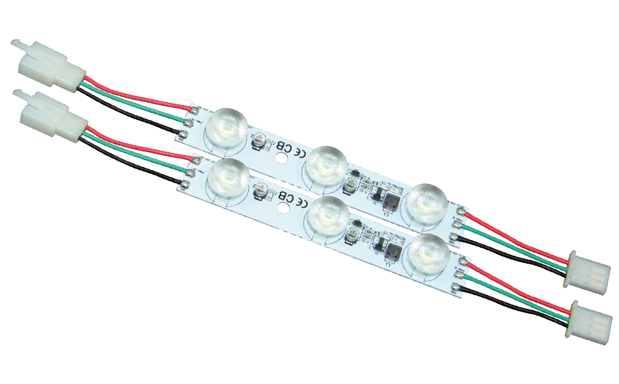 Perimeter Lit Beam Angle 13° x 39° Round LED Strip | Edgelight LLC